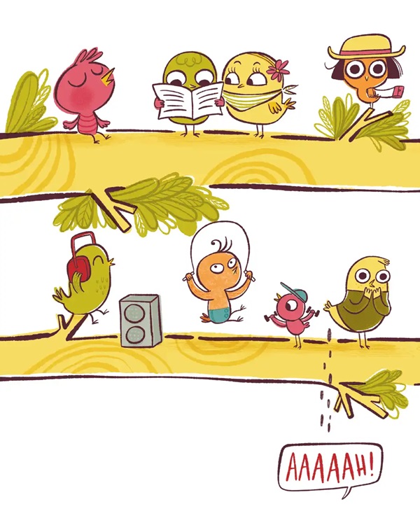 Pío, el polluelo dormilón