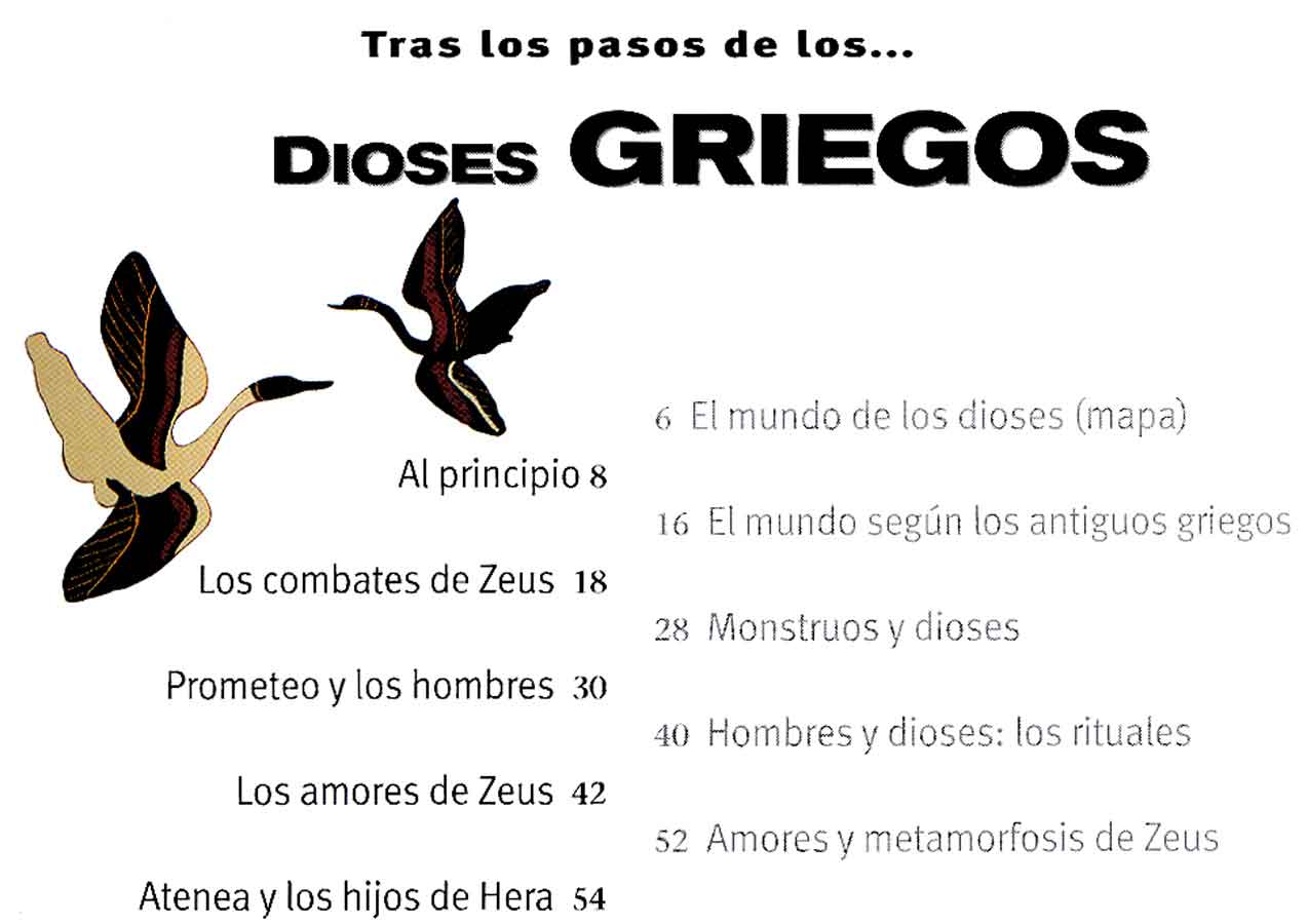 Tras los pasos de los dioses griegos Tras los pasos de los dioses griegos